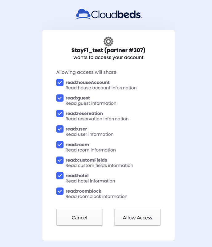 Cloudbeds Integration